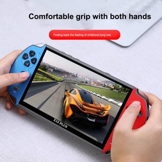 X12 Plus Consola de Juegos Portátil de 7.1 Pulgadas - NewTechStore