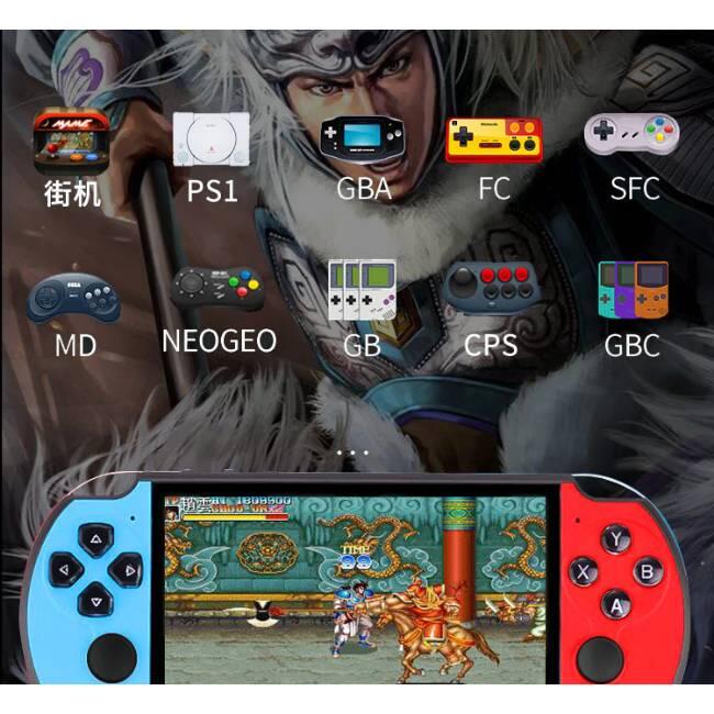 X12 Plus Consola de Juegos Portátil de 7.1 Pulgadas - NewTechStore